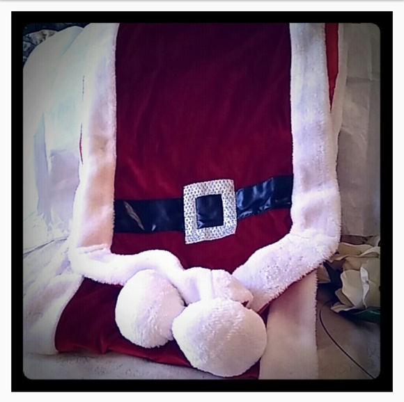 Pier 1 | Holiday | Pier Faux Velvet Santa Belt Table Runner | Poshmark